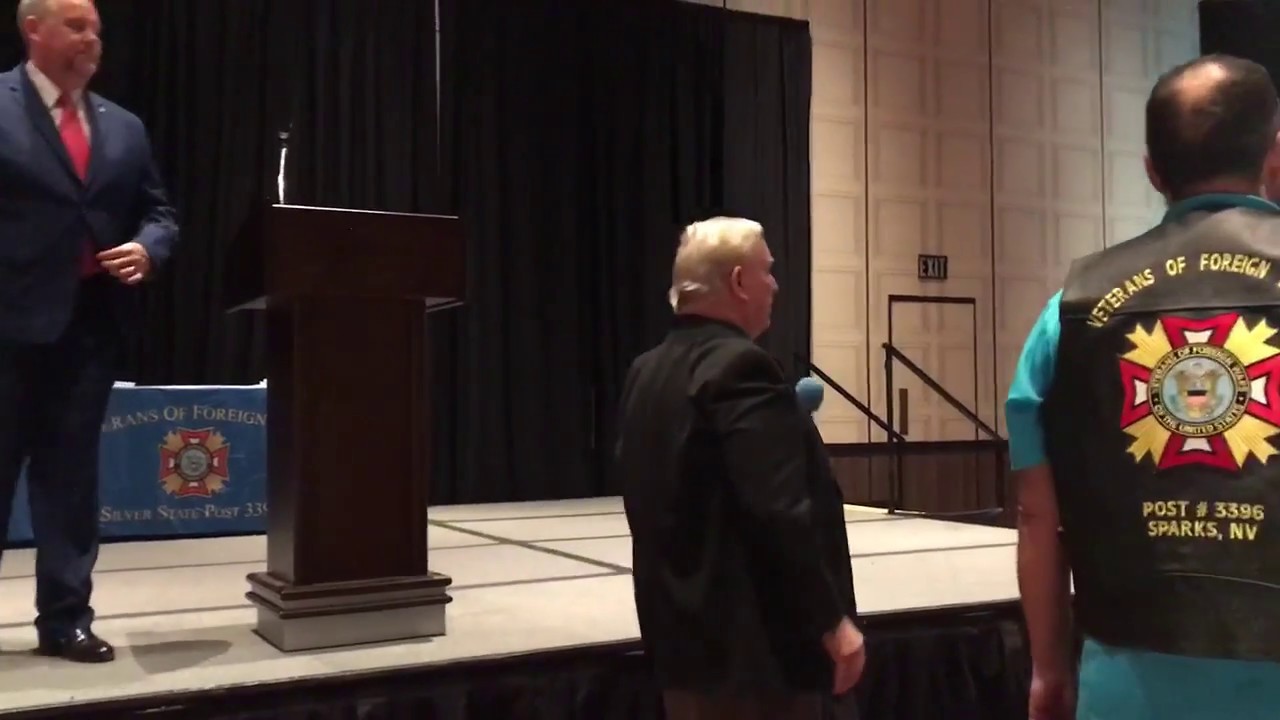 Colonel Donald Ballard MOH - Spartan Pledge at VFW Post 3396 - YouTube