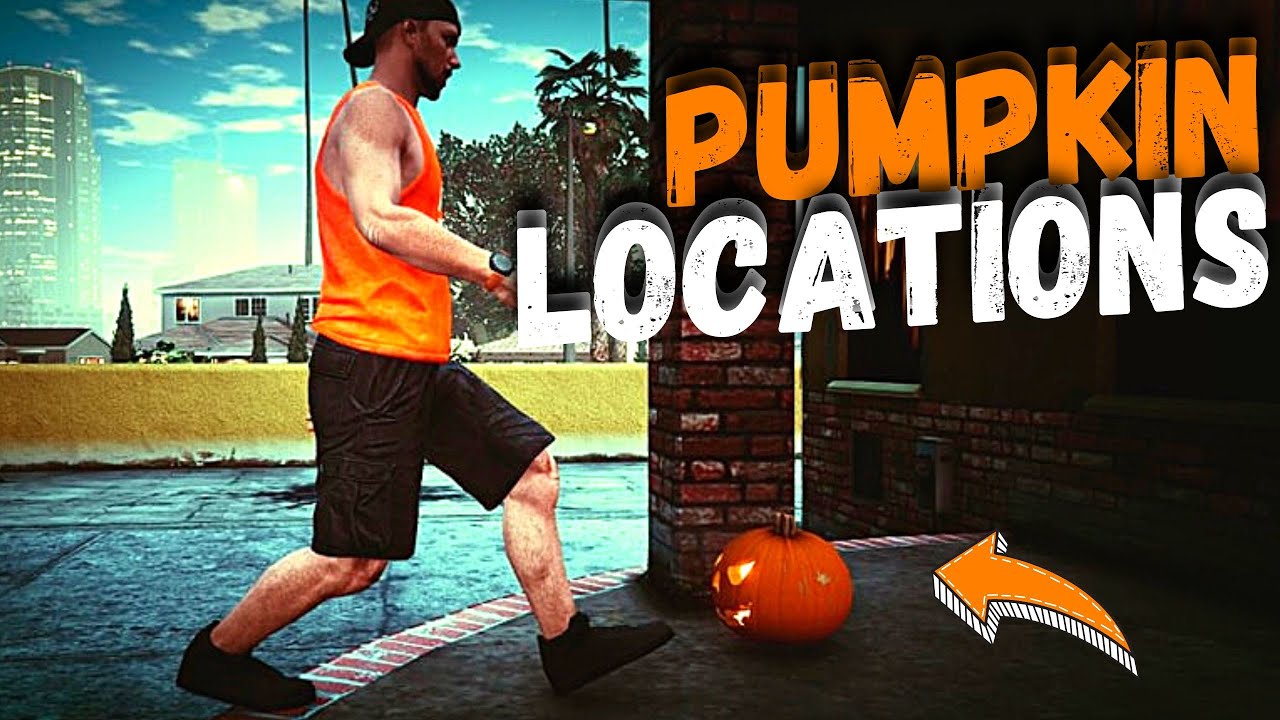GTA Online: Pumpkin Hunt Halloween Event (Jack O' Lanterns) - YouTube