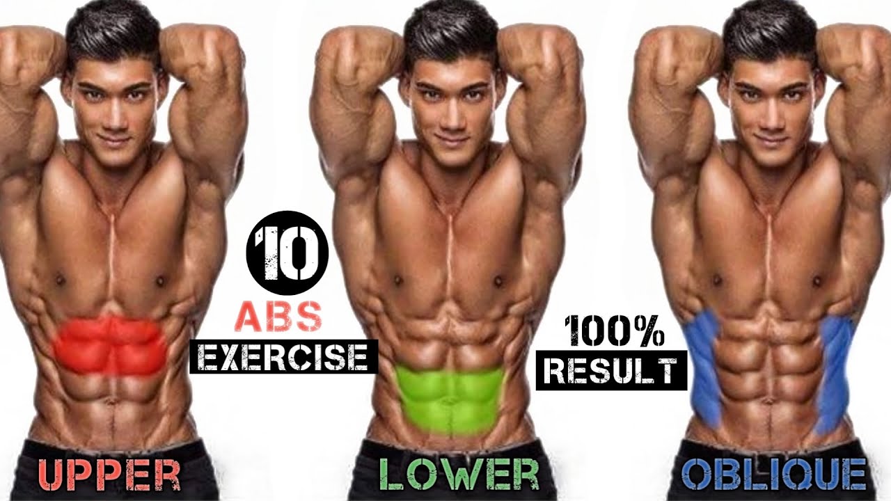 10 Best Exercise For Six Pack ABS | ERORLIFE - YouTube