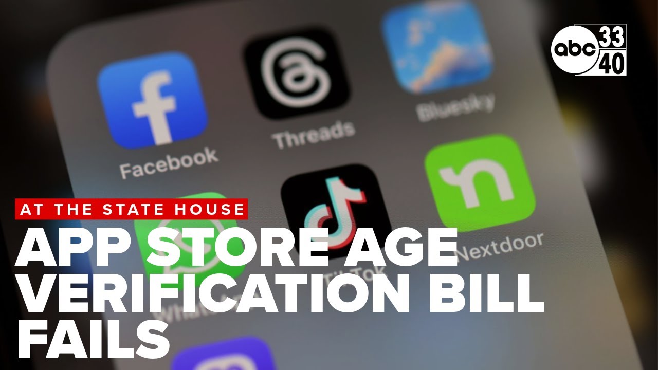 App store age verification bill fails to advance out of Alabama House ...