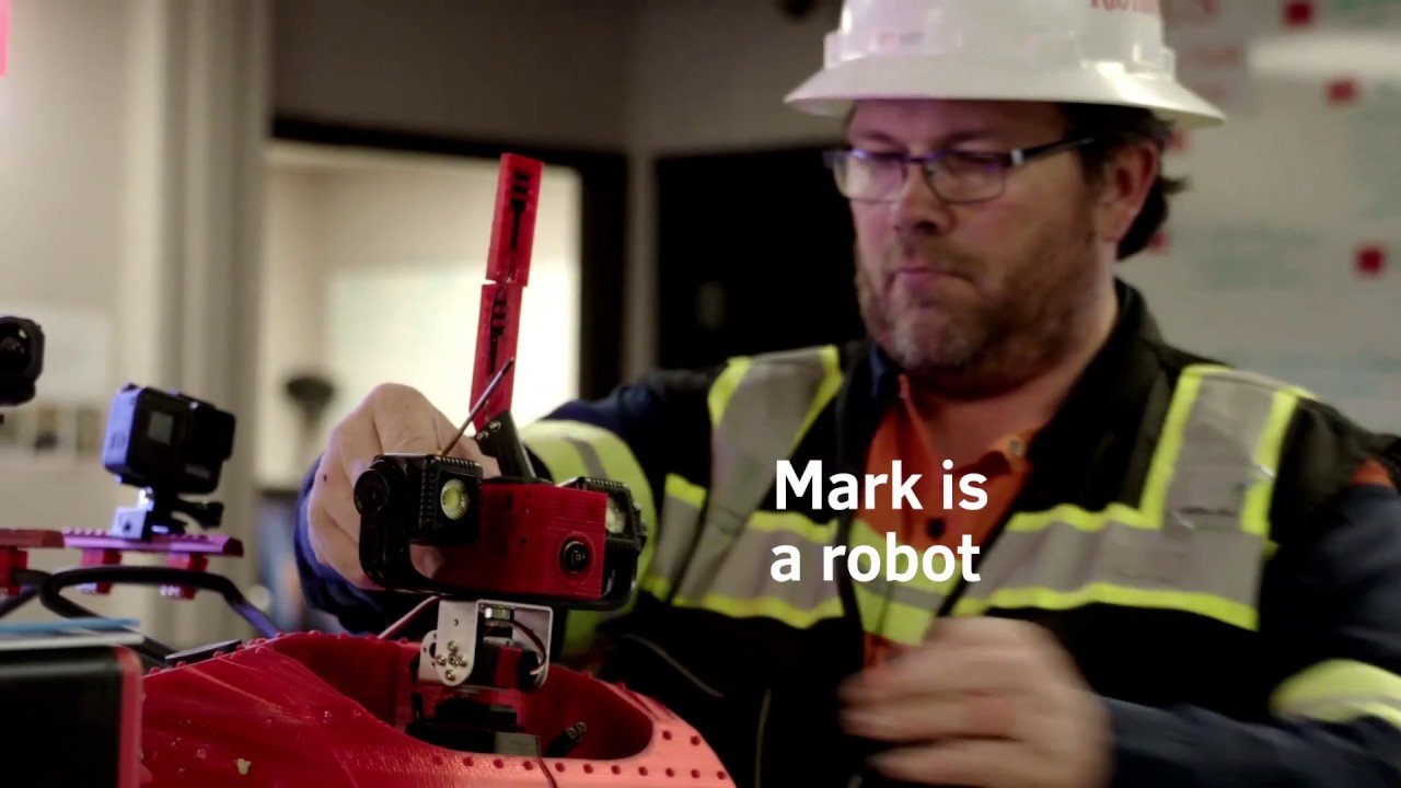 Meet Mark, our superhero Robot - YouTube