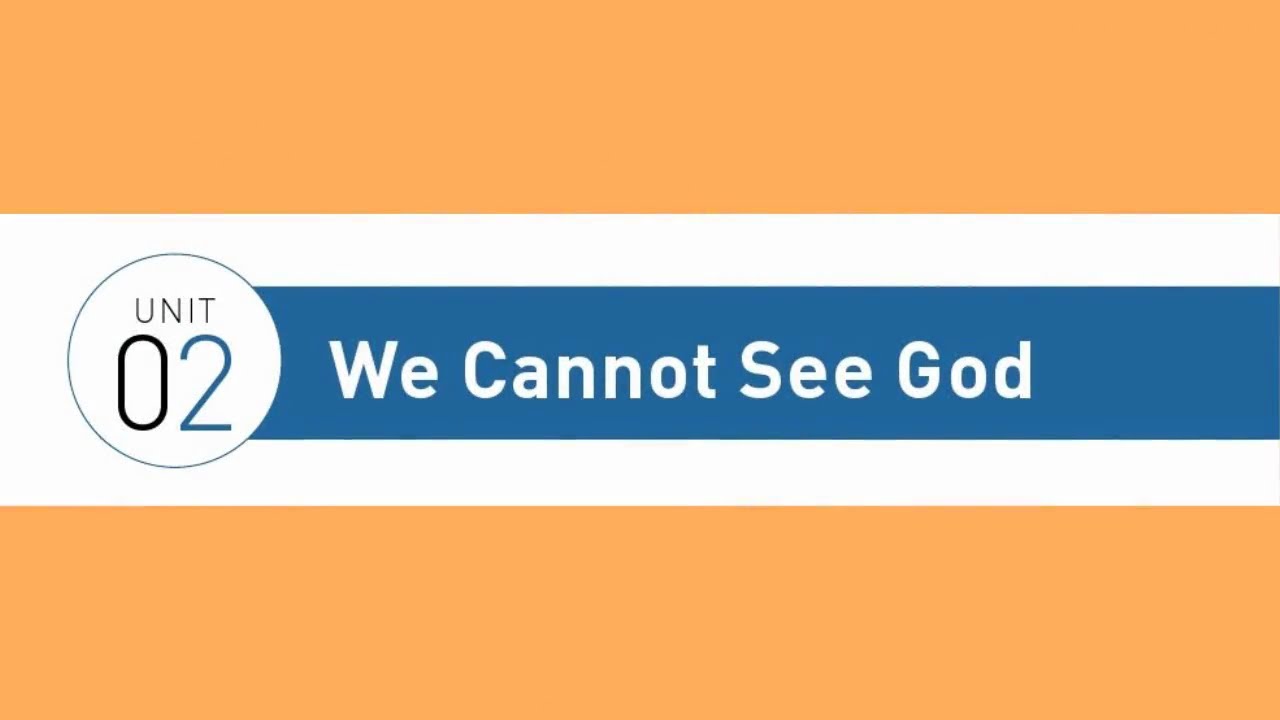 Living in Jesus D-2. 2. We cannot See God - YouTube