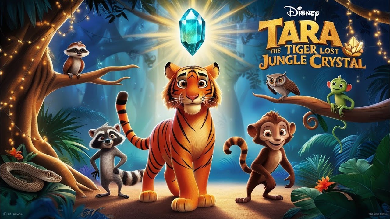 Tara the Tiger and the Lost Jungle Crystal - YouTube