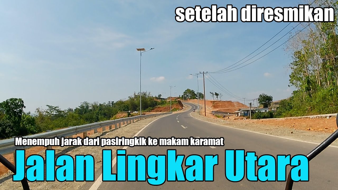 Jalan lingkar utara jatigede setelah diresmikan dan ini kondisinya ...