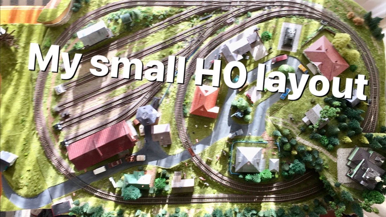 My small H0 layout 1,5 m2 - overview review making of model railway ...