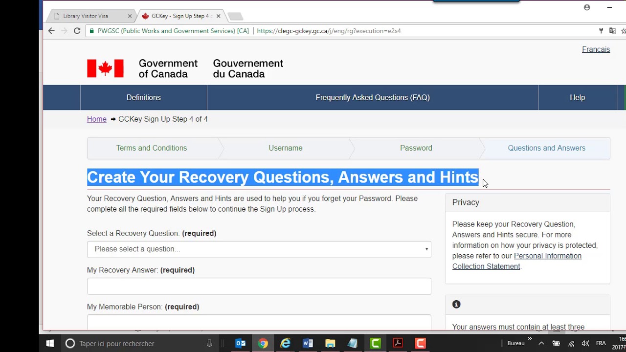 How to create a MyCIC personal account - YouTube