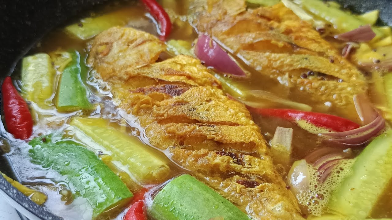 Resepi Mudah Ikan Kerisi Masak Asam | Tersangat Sedap | Masam Manis ...