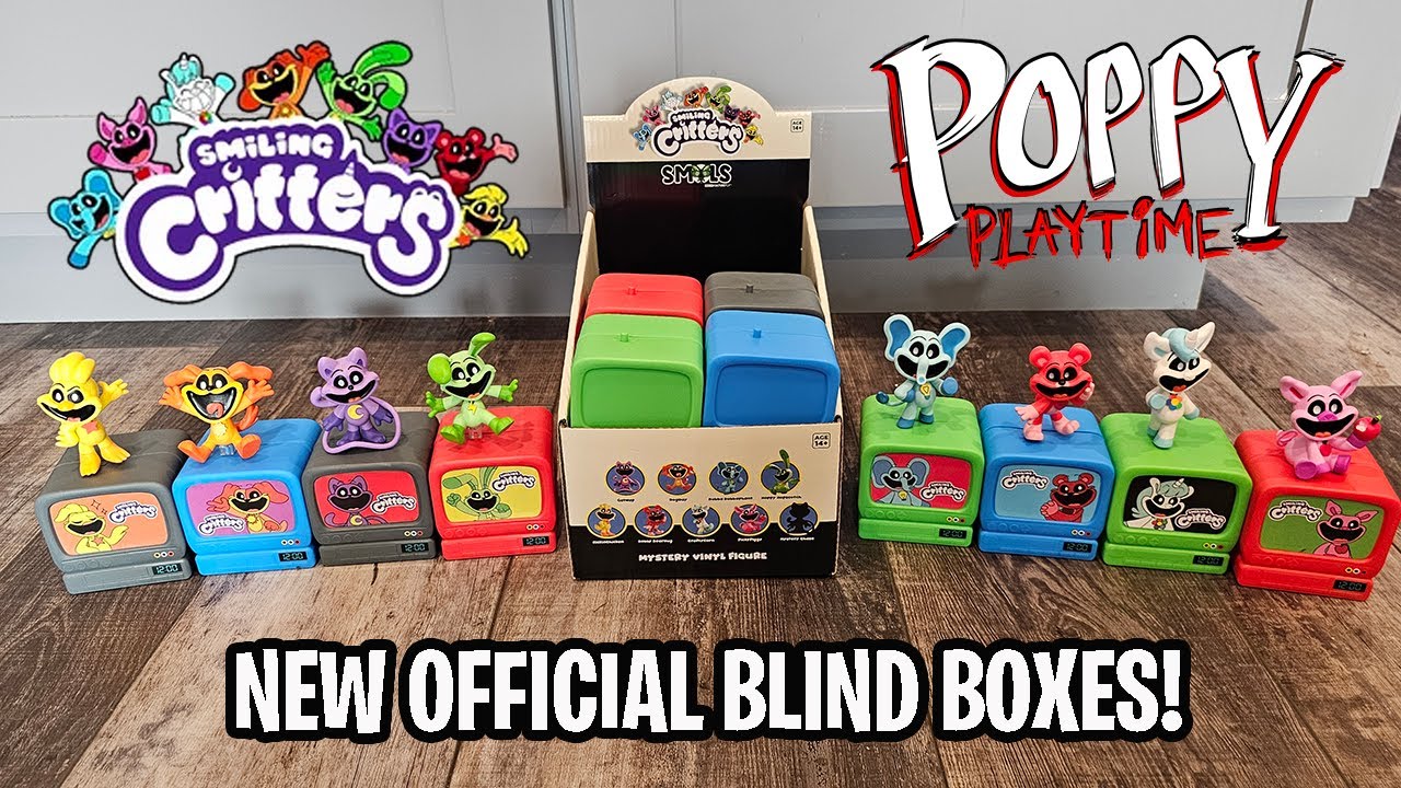 Unboxing New Poppy Playtime Smiling Critters Smols Blind Box ...