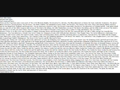 My Welcome Back Message To John Clancy Video
