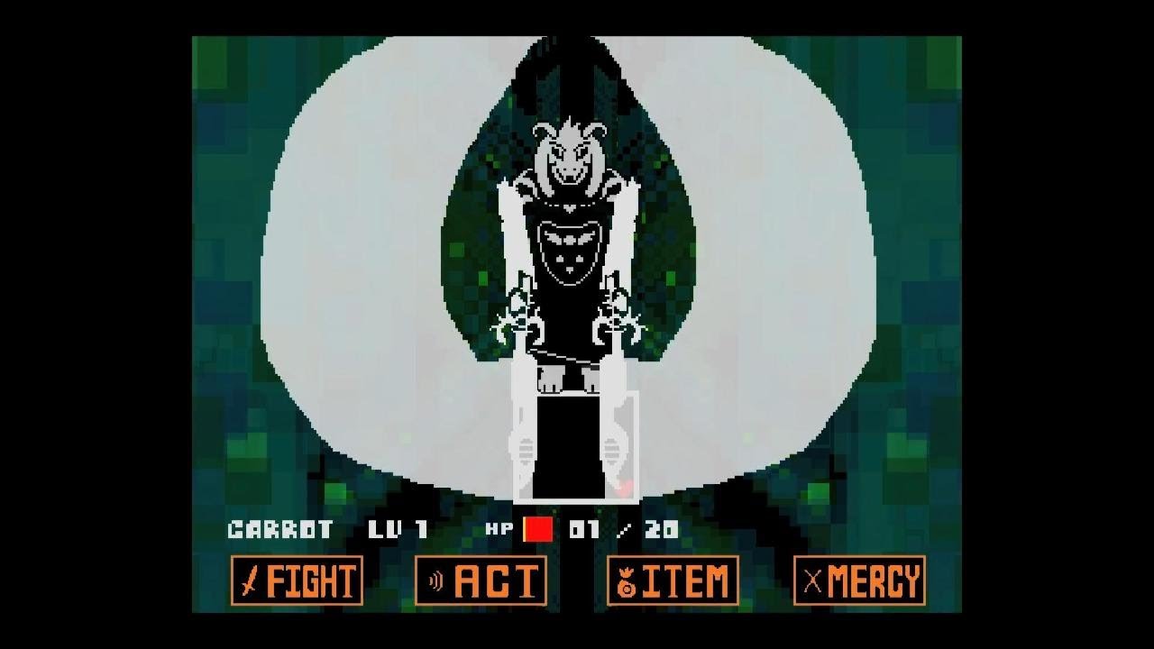 Undertale True Pacifist Asriel Dremurr Fight + The best ending we've ...