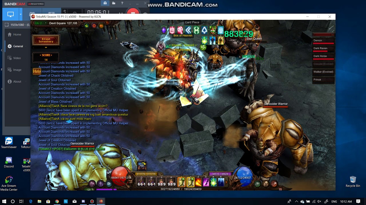 TebaMu S15 Devil Square Event - YouTube