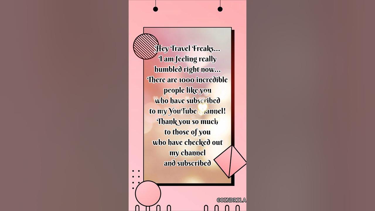 1st Milestone of #1k_Subscribers achieved today #short #ShortVideo # ...