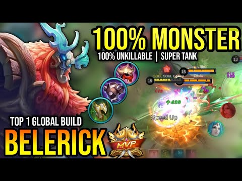 BELERICK BEST BUILD 2023 | BUILD TOP 1 GLOBAL BELERICK GAMEPLAY ...