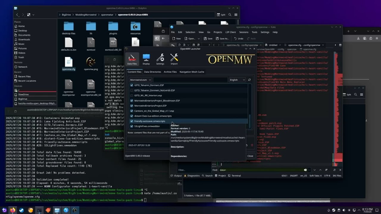 Morrowind on Open MW - Setting Up AutoMods by Hand IHeartVanilla # ...