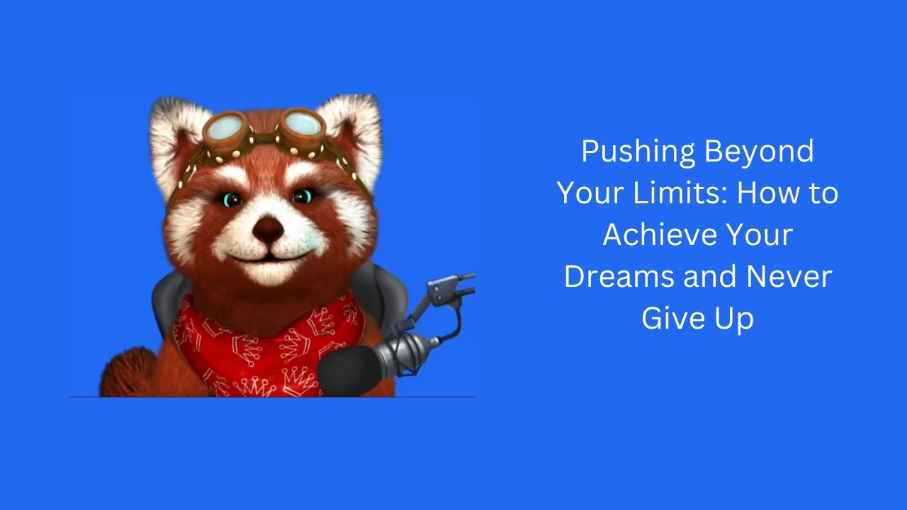 Never Give Up: How to Push Through Your Limits and Achieve Your Dreams ...