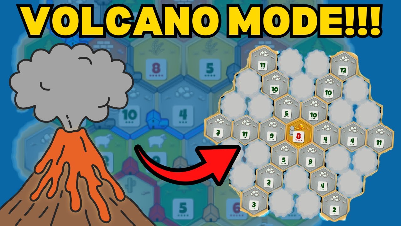 A VOLCANO In CATAN!!! - YouTube