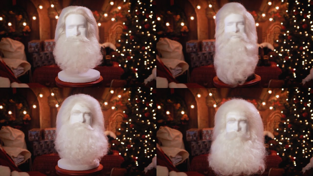 What beards Santa Stuart has - YouTube