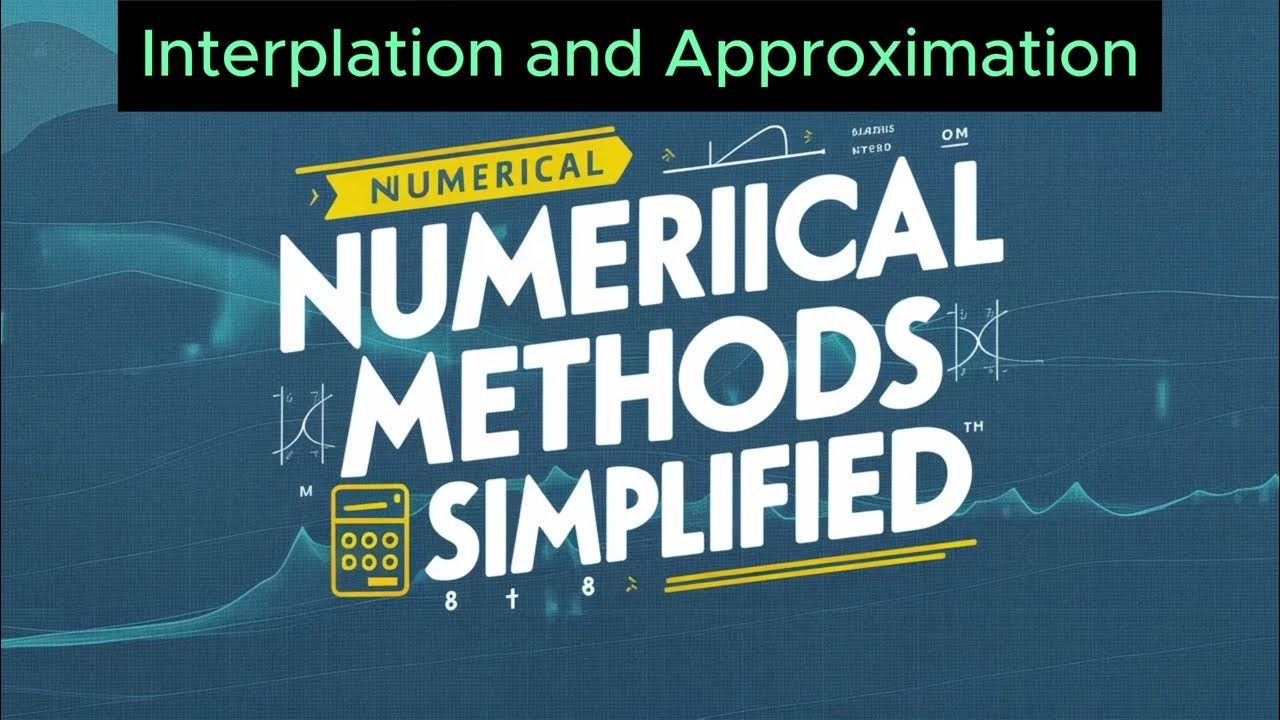 NUMERICAL METHODS PART-2 || Interpolation and Approximation | CSIT | BIT | BCA - YouTube