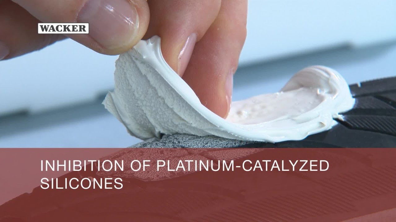 Industrial Silicones Tutorials: Inhibition of Platinum-catalyzed Silicones - YouTube