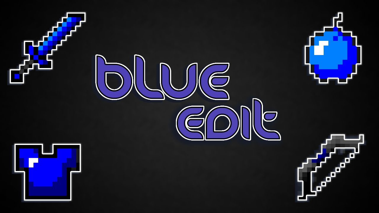Minecraft: PvP Texture Pack - Blue Edit! - YouTube
