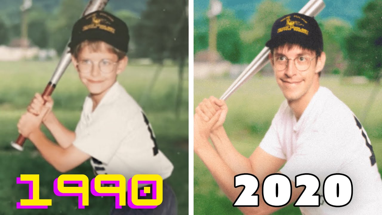 The Try Guys Recreate Awkward Elementary School Photos - YouTube