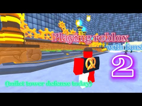 Playing roblox with fans 2! - YouTube