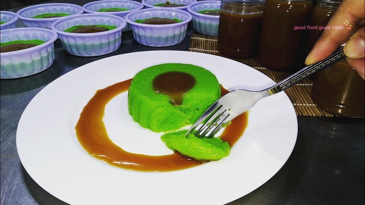 HOW TO MAKE CASSAVA DELIGHT | CASSAVA PANDAN DELIGHT - YouTube