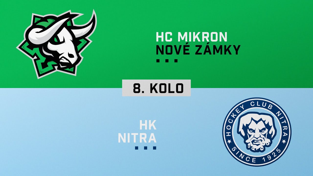 8.kolo HK Nitra - HC Nové Zámky HIGHLIGHTS - YouTube