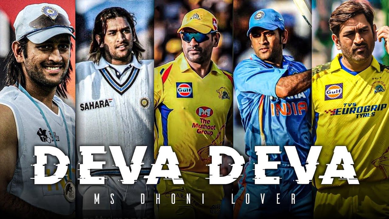 |🤍DEVA DEVA X FT. MS DHONI LOVERS EDIT VIDEO 🤍| DEVA DEVA SONG EDIT | MS DHONI | #edit #shorts ...