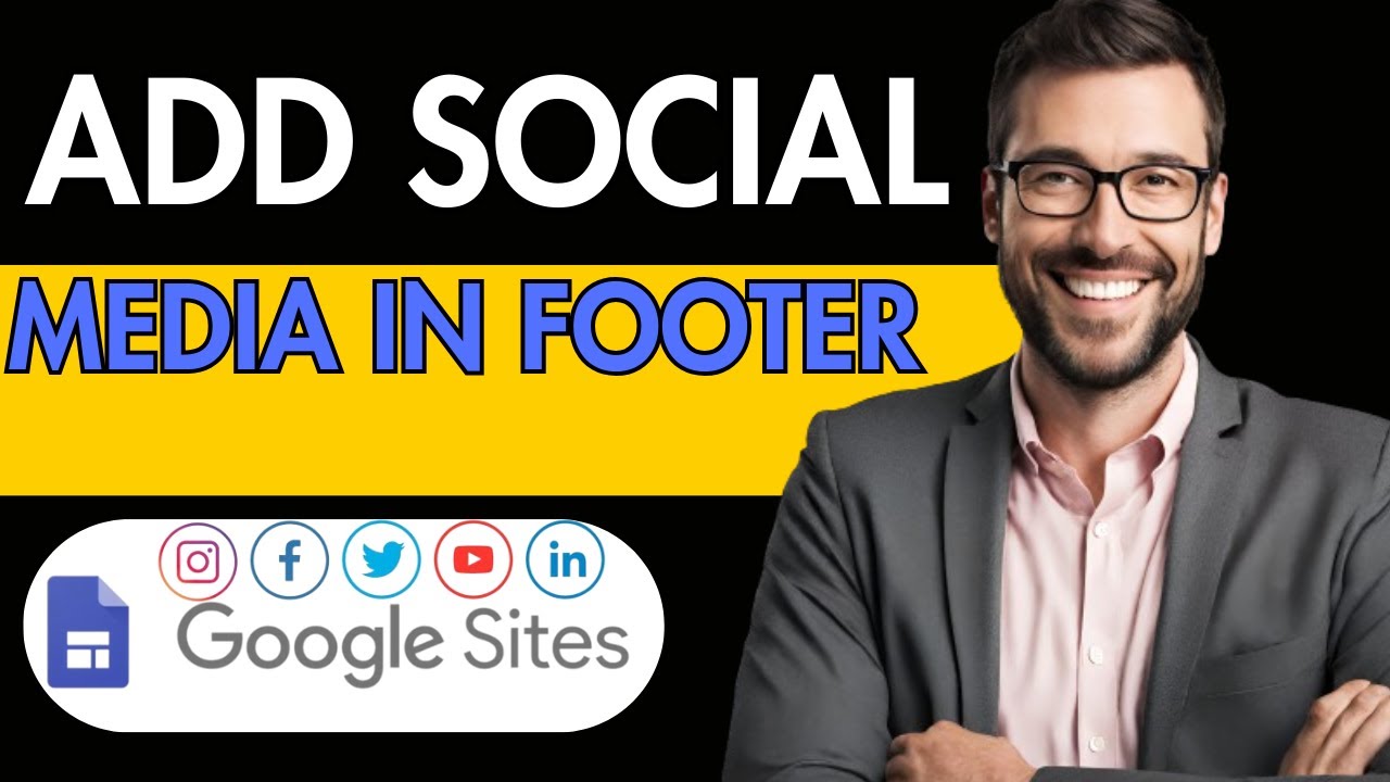 HOW TO ADD SOCIAL ICONS IN FOOTER ON GOOGLE SITES - FULL GUIDE - YouTube