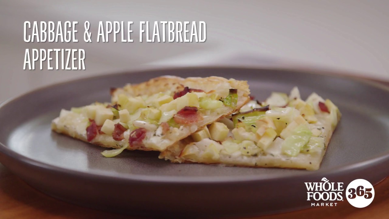Cabbage and Apple Flatbread Appetizer | Recipes | Whole Foods Market ...