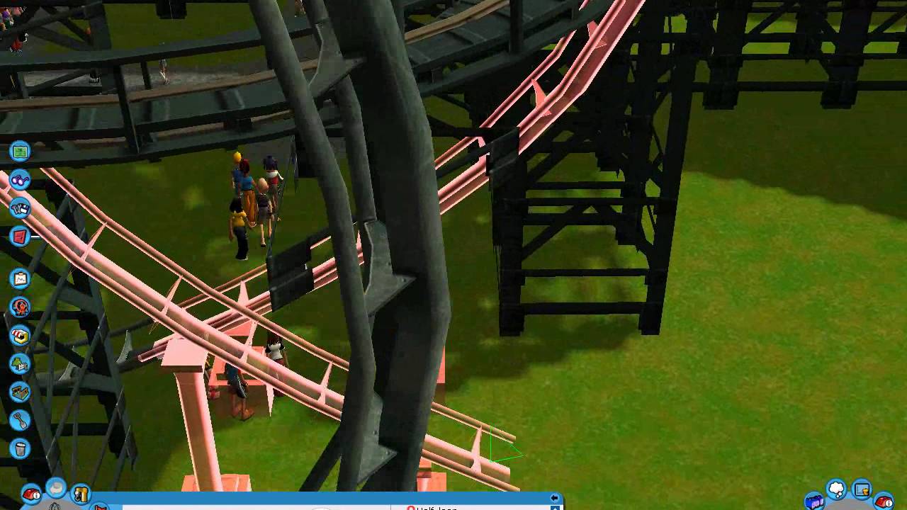 RCT3 3:Looping Coaster - YouTube