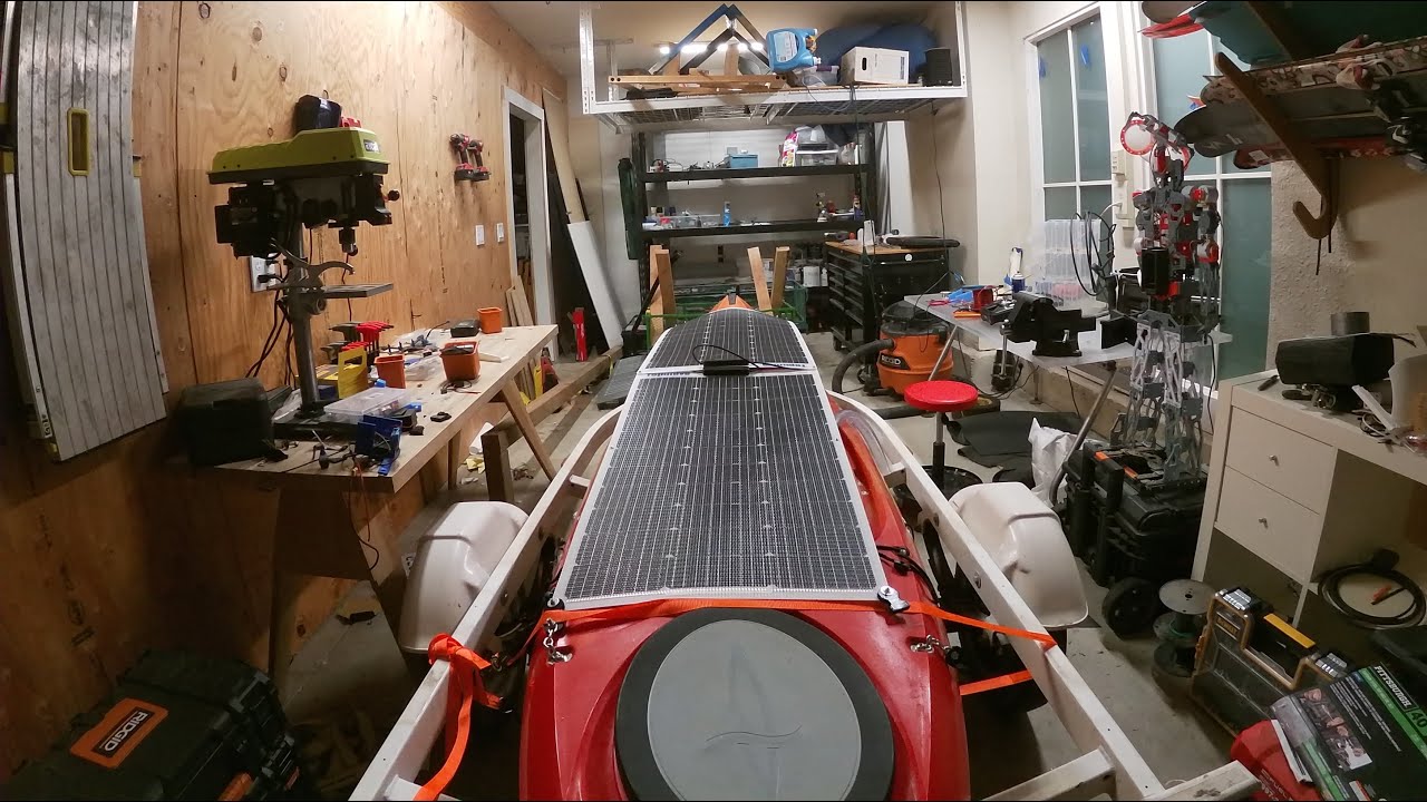 Solar Powered Autonomous Kayak Part 4 - Fixing Some Things - YouTube