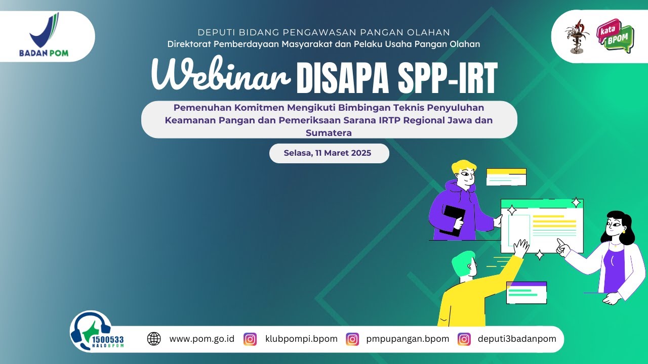 Webinar SAPA SPPIRT Regional Sumatera dan Jawa 11 Maret 2025 - YouTube