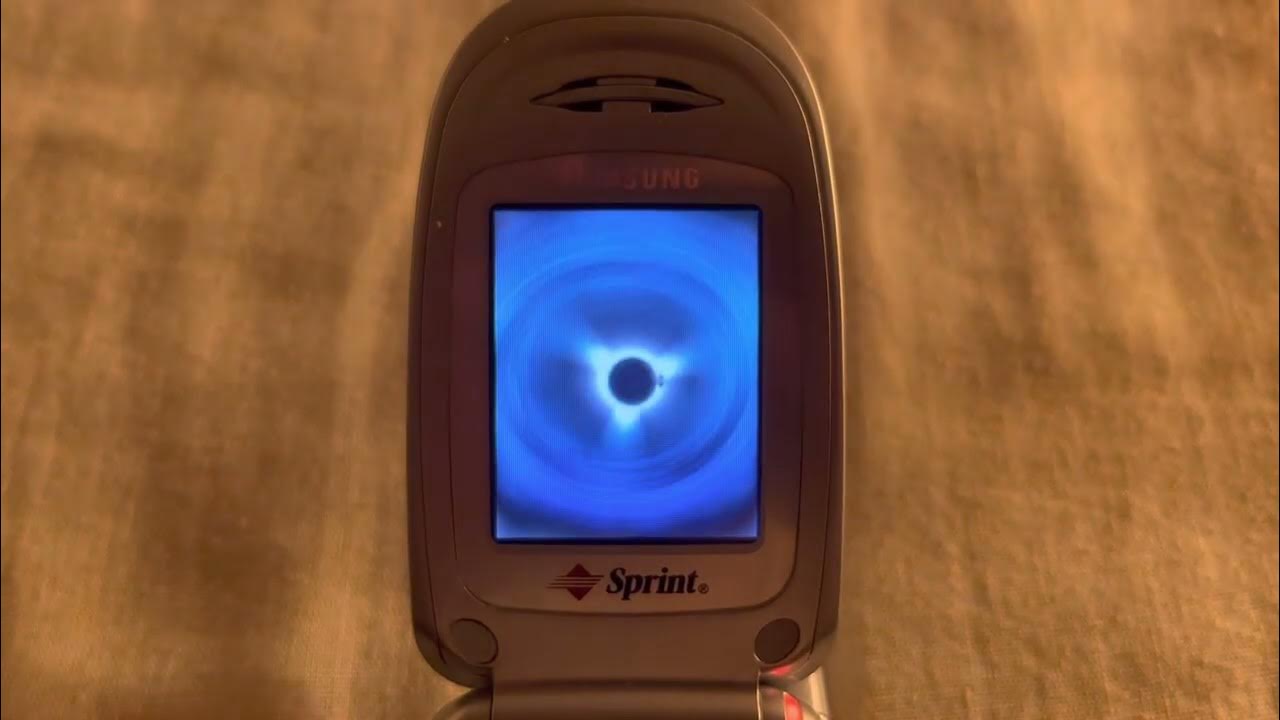 Samsung SPH-A660 On/Off (Sprint) - YouTube