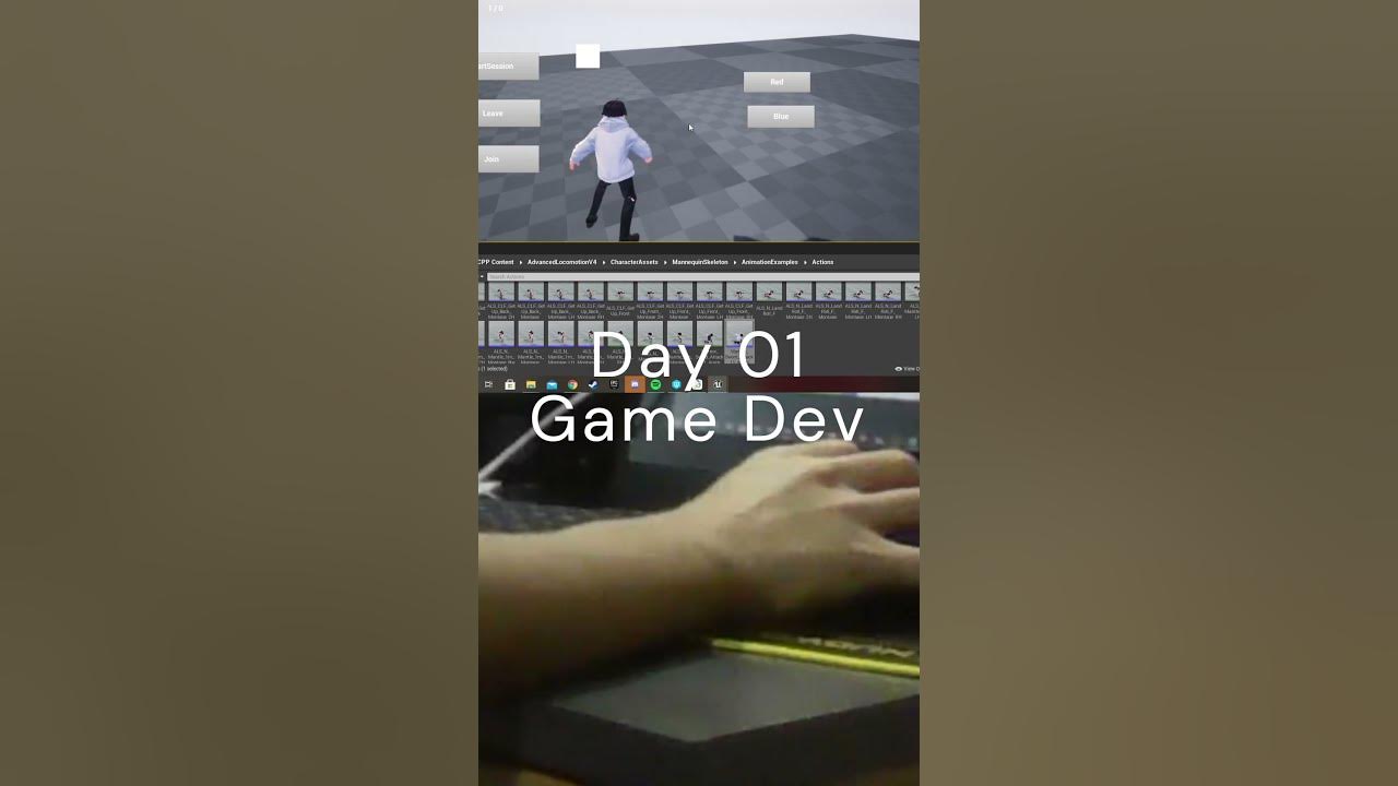 Day01 Game Dev #gaming #gamedevelopment #csgo - YouTube