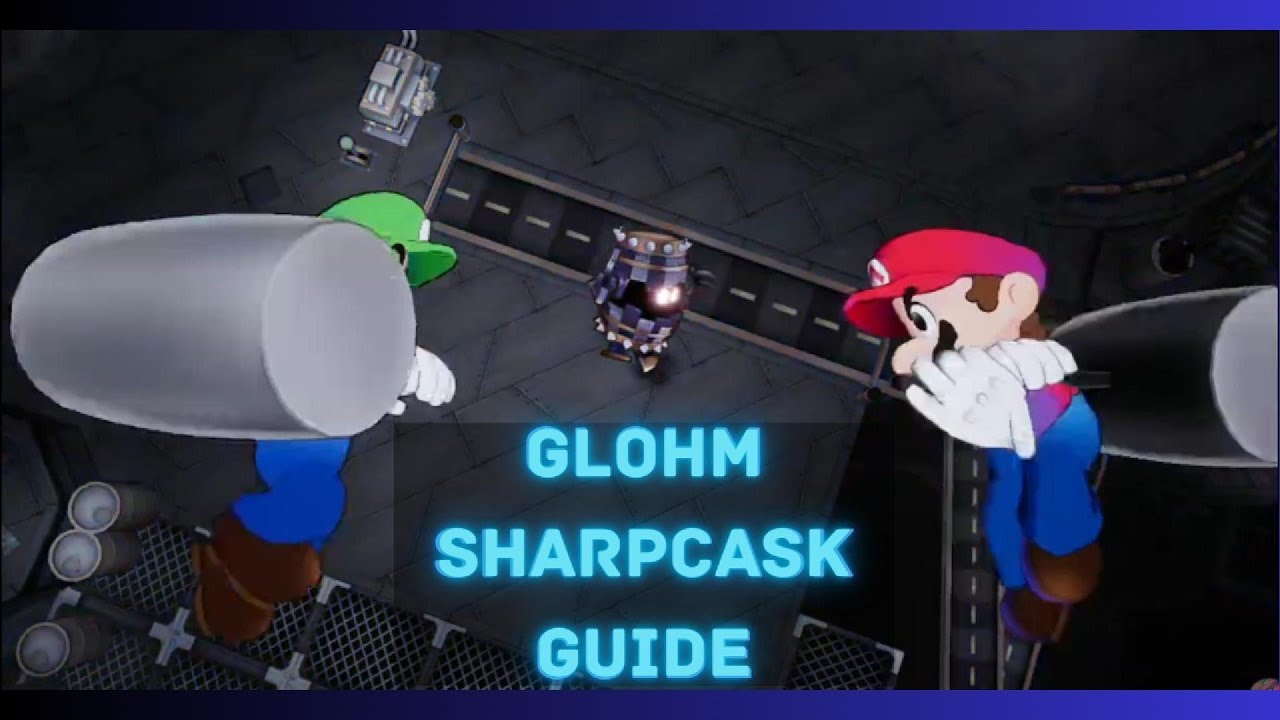 Mario and Luigi: Brothership Glohm Sharpcask Guide - YouTube