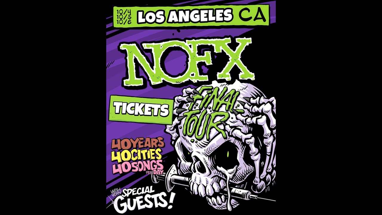 NoFx LAST SHOW San Pedro 10/6/24 “Idiots are taking over” Backstage ...