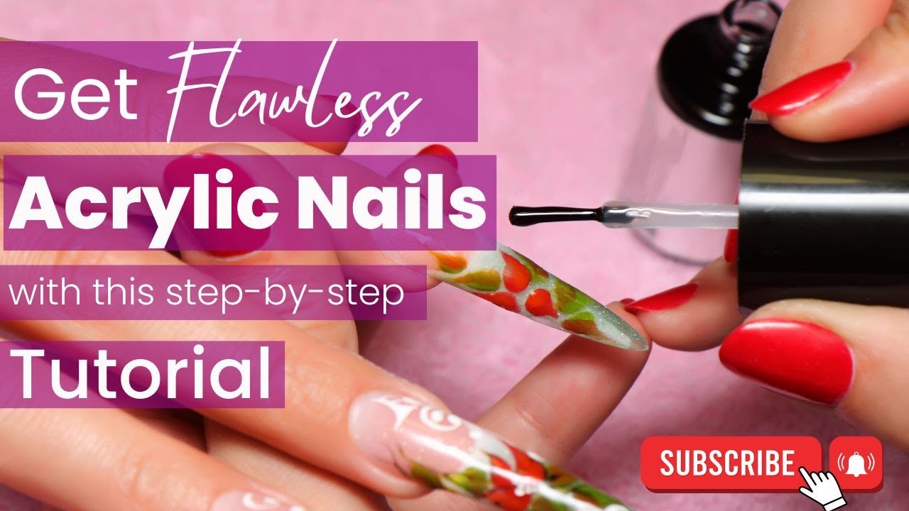 Easy Step-by-Step Tutorial: How to Apply Acrylic Nails Like a Pro - YouTube