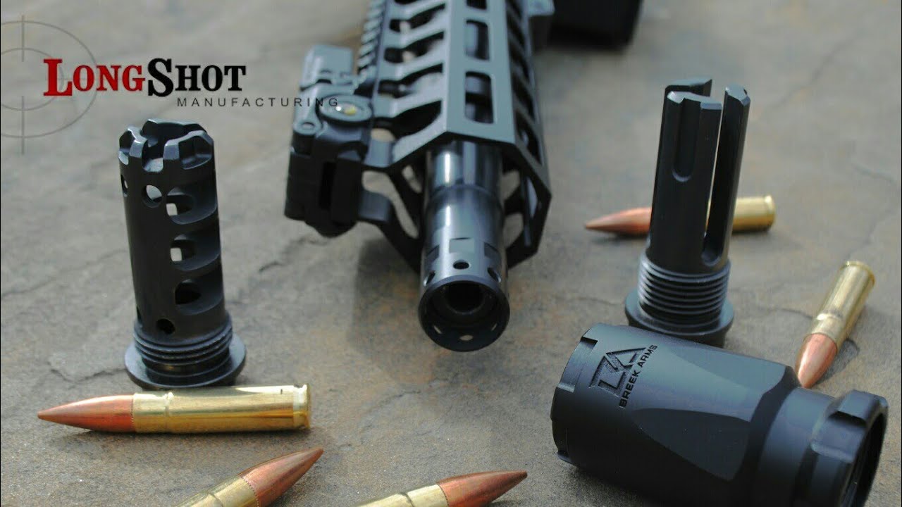 Muzzle Devices For 300 Blackout BREEK ARMS LongShot Manufacturing