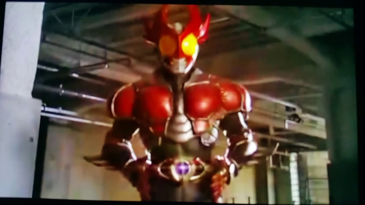 Kamen rider agito burning form henshin - YouTube