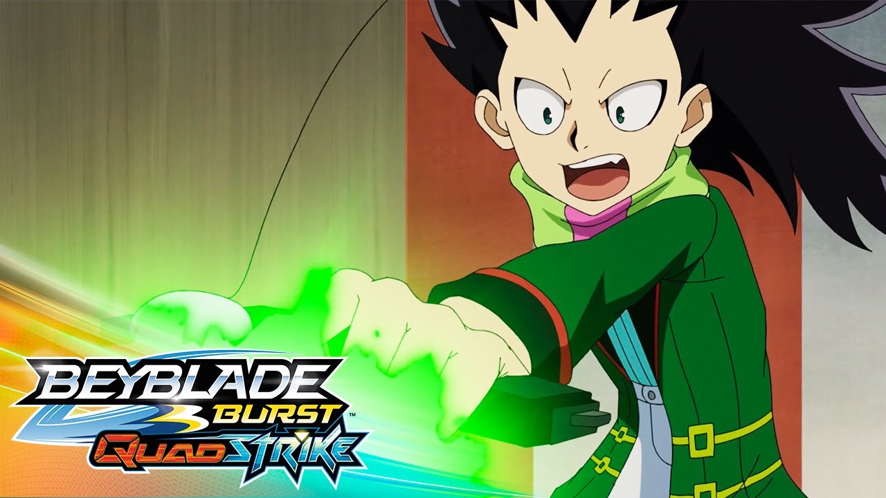 Ken Midori entrena para la batalla | BEYBLADE BURST QUADSTRIKE EP6 ...