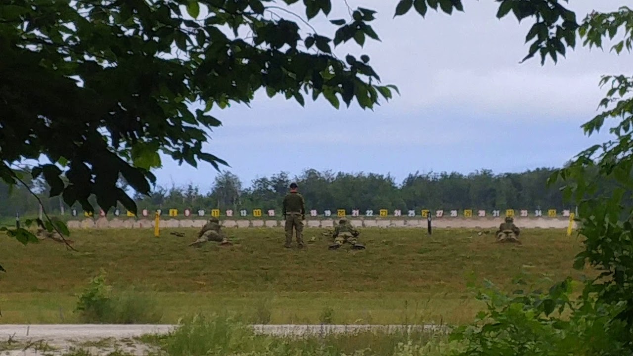 Meaford Military training 2019 - YouTube