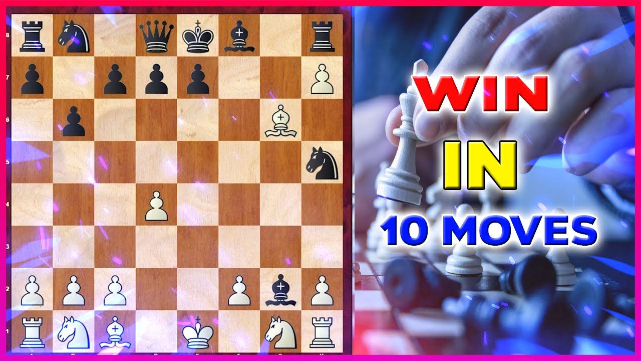 Checkmate Your Opponent In 10 Move| Chess Tricks To Win In 10 Moves ...