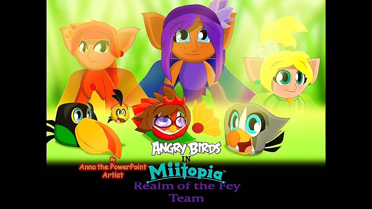 Angry Birds in Miitopia Part 3: Realm of the Fey Team - YouTube