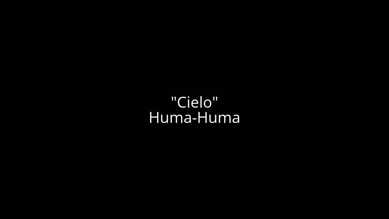 Cielo - HUMA-HUMA #hiphop #rap #music - YouTube