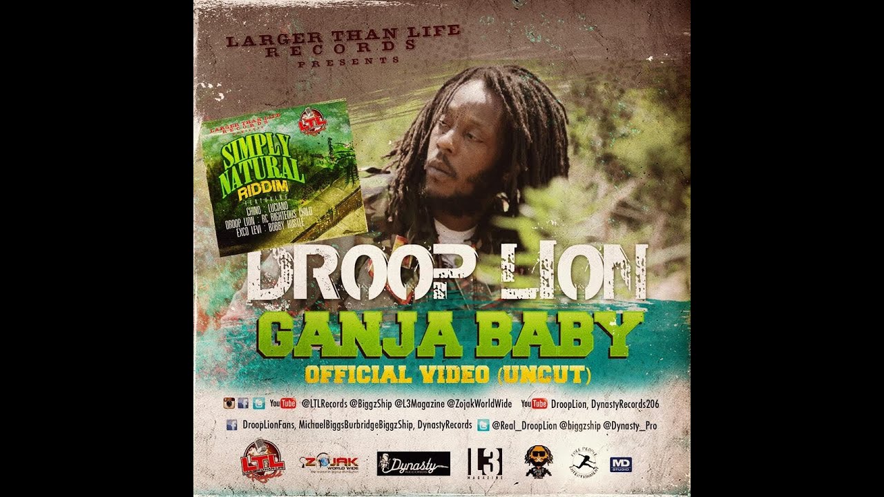DROOP LION "GANJA BABY" (uncut) - YouTube