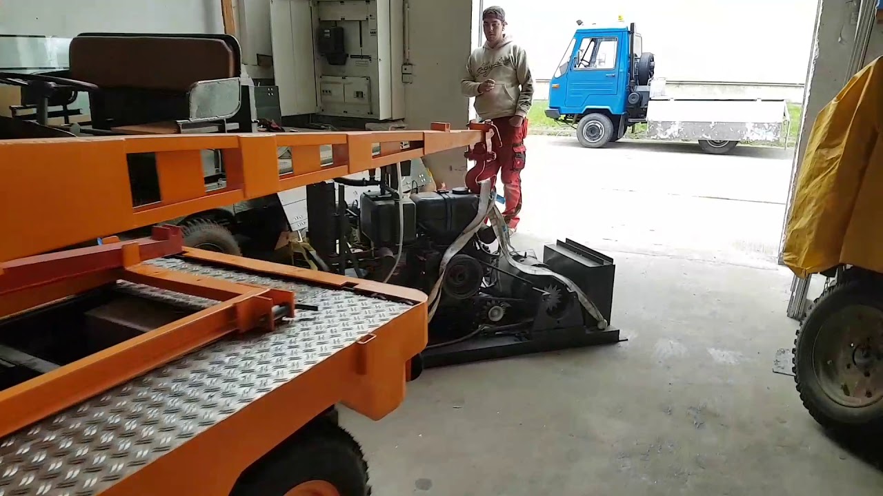 Multicar m21 im Einsatz(2) - YouTube