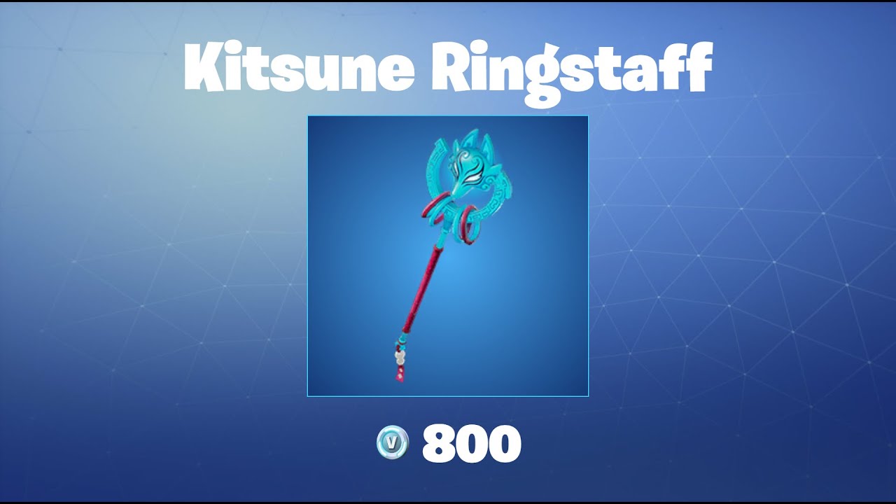 Kitsune Ringstaff | Fortnite Pickaxe - YouTube
