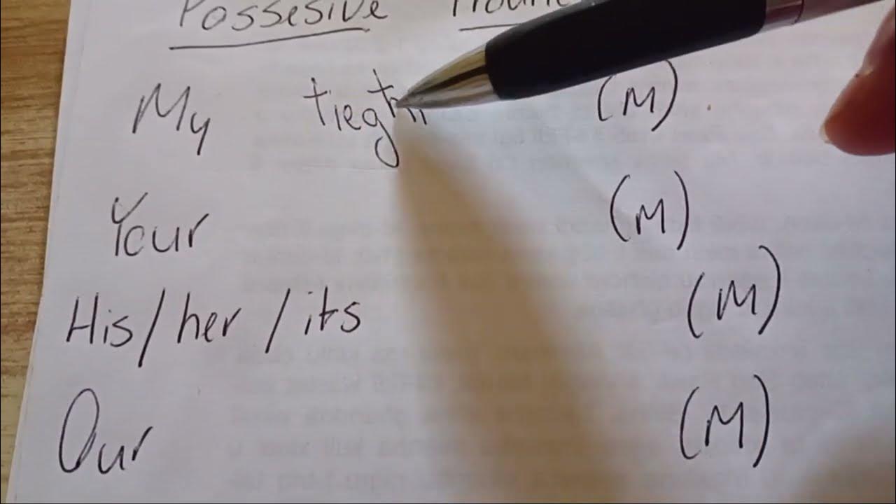 Learn Maltese. Pronouns - YouTube